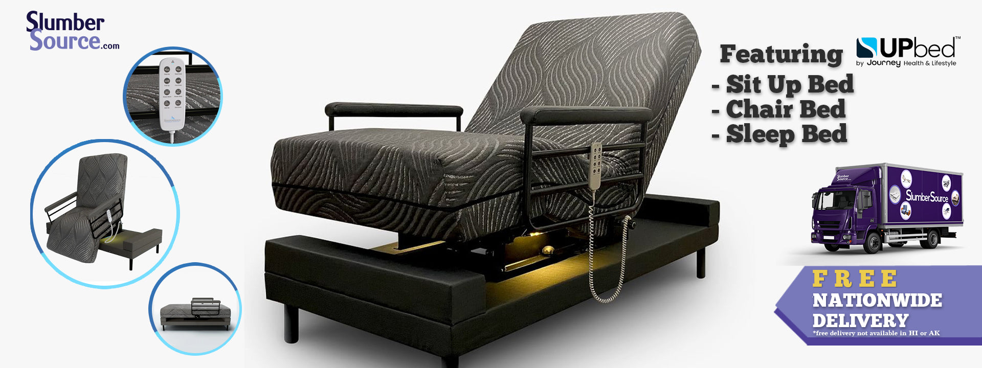 Hospital beds, HI-LOW beds, Sleep to Stand Beds – SlumberSource.com